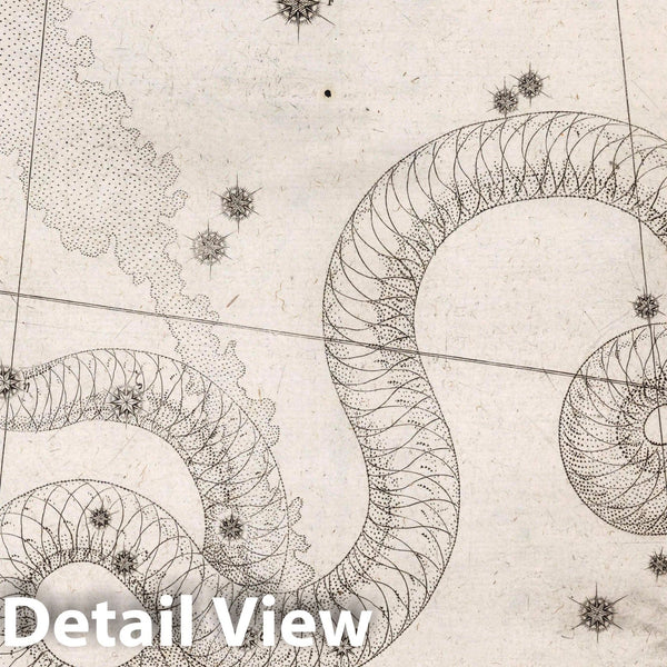 Historic Map : Constellation: Serpens, The Serpent, 1655 Celestial Atl ...