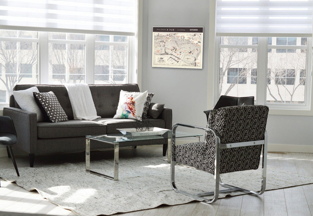 Historic Map - Points of Interest in Enchanting San Francisco. TWA, 19 ...