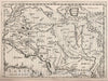 Historic Map : Rome (Italy), Liri River Latii Delineation, 1649 , Vint ...