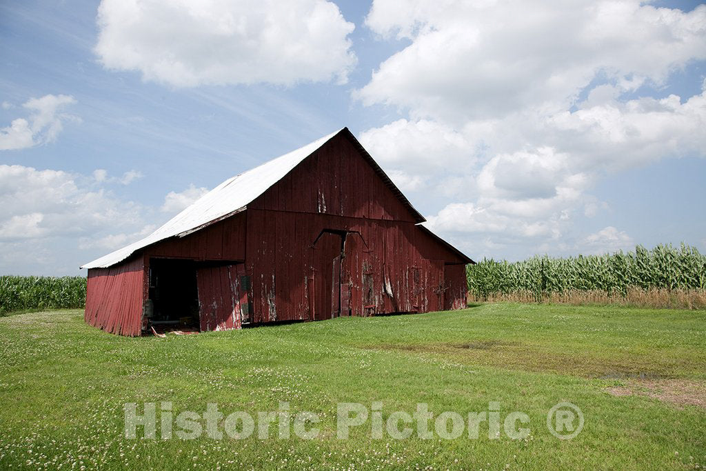 Sheffield, AL Photo - Red Wooden barn, Sheffield, Alabama – Historic ...