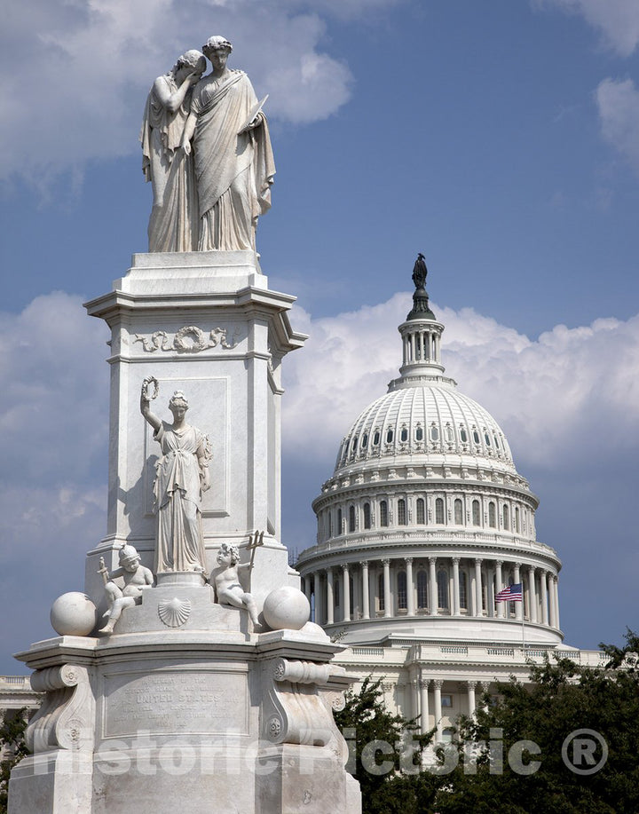 Washington, D.C. Photo - The Peace Monument Located in Peace Circle on ...