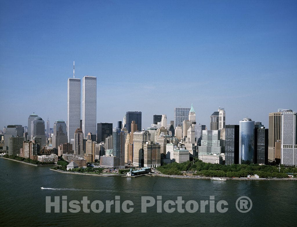 New York, NY Photo - Aerial View of The World Trade Center Taken a Mon ...