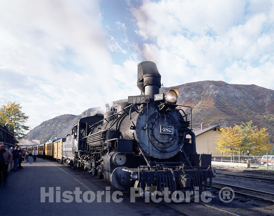 Photo - Steam Engine on The Durango & Silverton Railroad Sightseeing l ...
