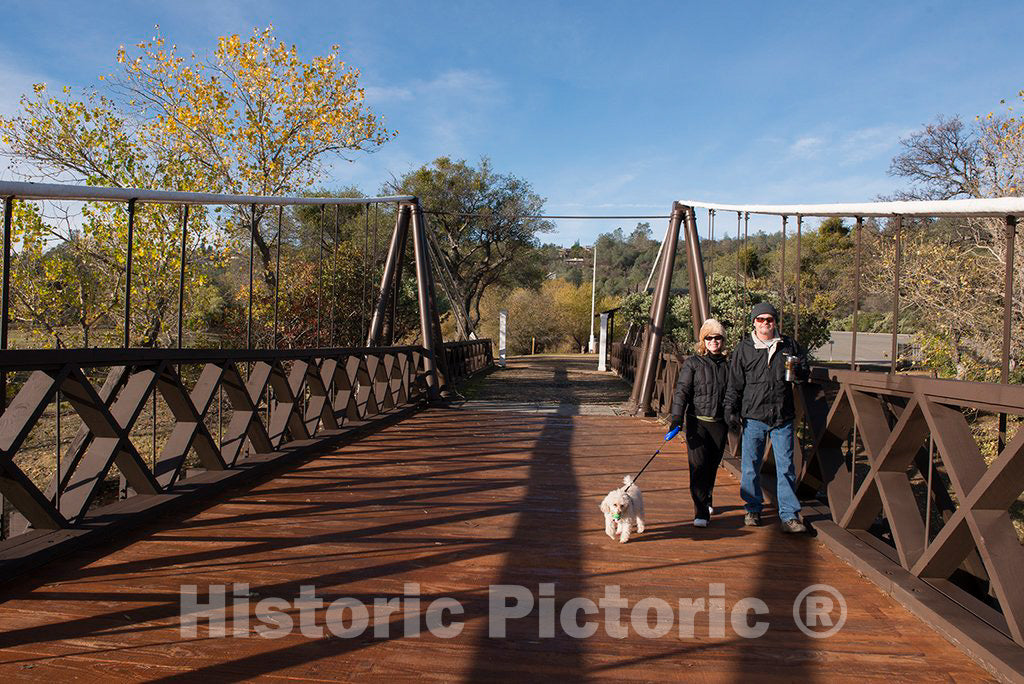 Photo - Michelle and Bill Gentry (and Their Four-Legged Friend) Cross ...