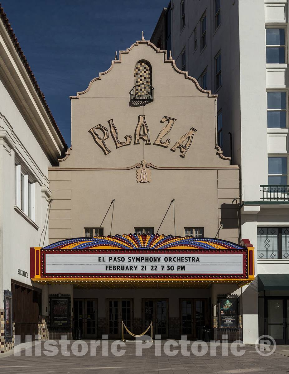 Photo - The Spanish Colonial-Style Plaza Theatre, Built in 1927 as a M ...