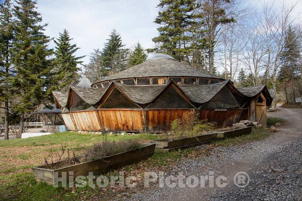 Himalayan-Style yurts, which Serve as Living Quarters, and Guest House ...