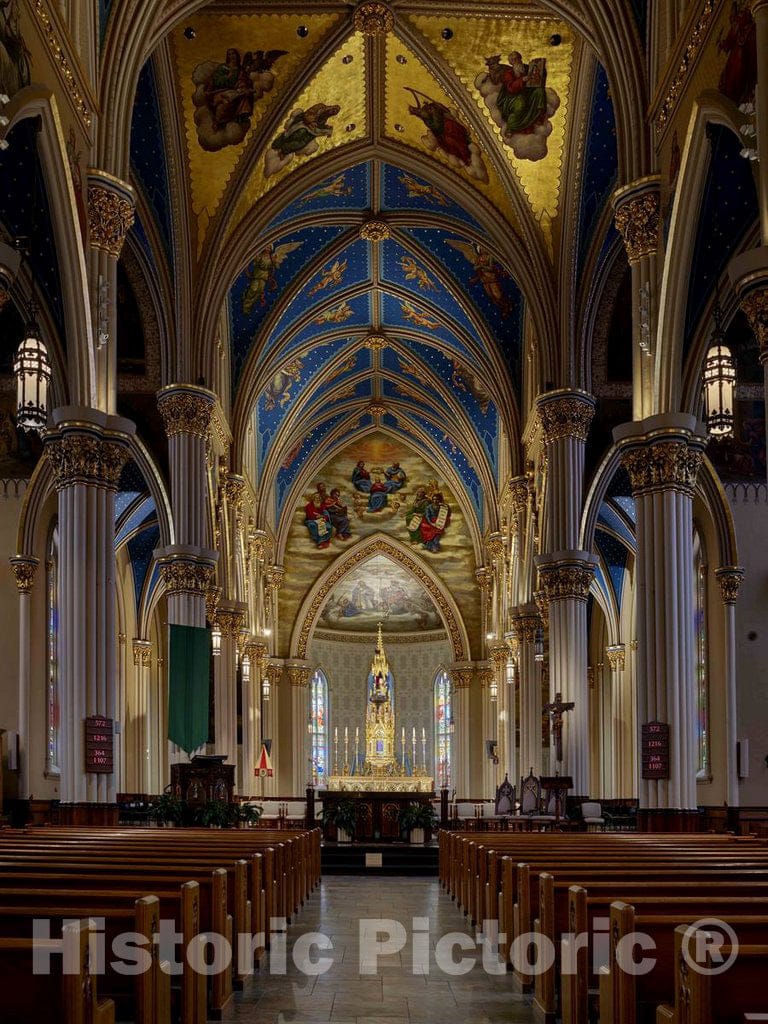Photograph - Part of The Sanctuary of The Basilica of The Sacred Heart ...