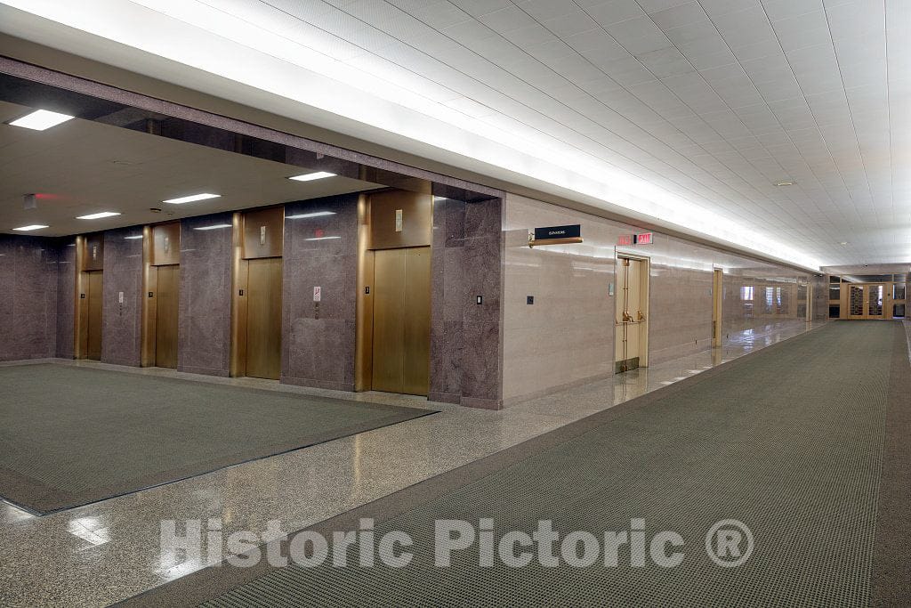 Photo - Corridor and Elevator Lobby at The Historic E. Barrett Prettym ...