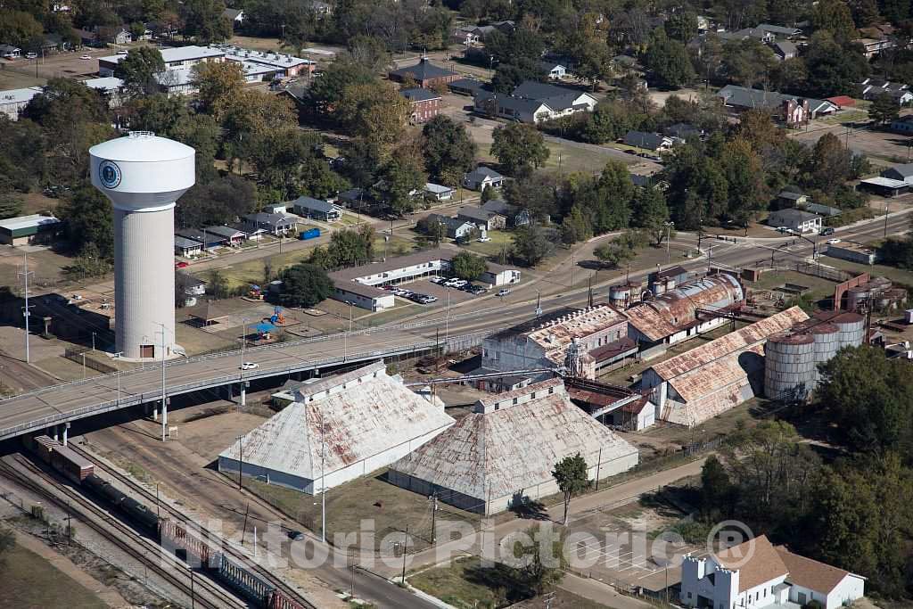 Photo- Aerial View of Jackson, The Capital City of The Southern U.S. S ...
