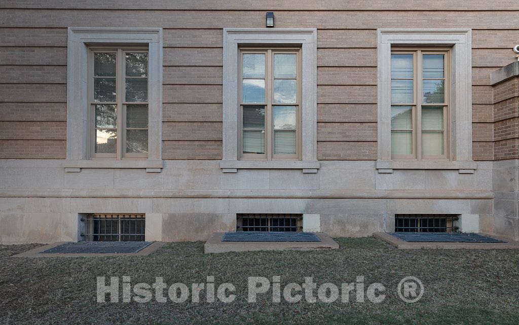 Photo - Exterior Windows. The O.C. Fisher Federal Building and U.S. Co ...