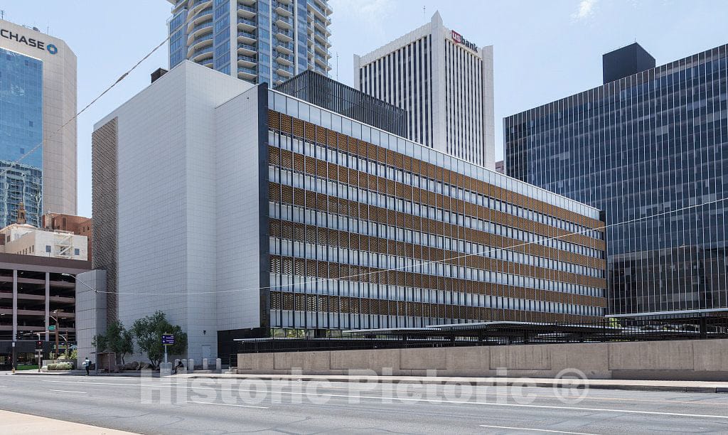 Photo- Exterior. Federal Building and U.S. Courthouse, Phoenix, Arizon ...