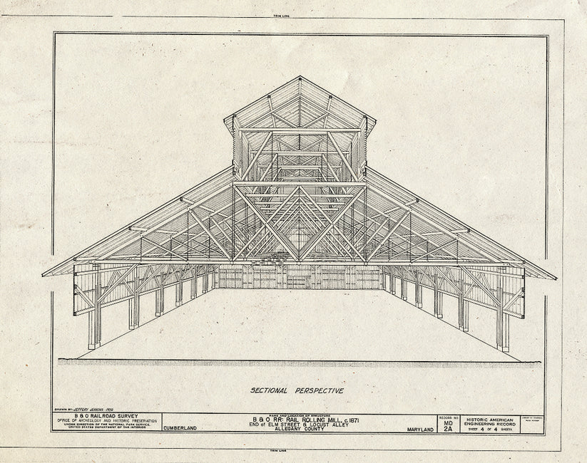 Blueprint HAER MD,1-CUMB,2A- (Sheet 4 of 4) - Baltimore & Ohio Railroa ...