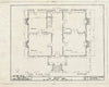 Historic Pictoric : Blueprint 2. First Floor Plan - Battle House, NC R ...