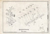 Historic Pictoric : Blueprint Post Configuration West Elevation - Whit ...